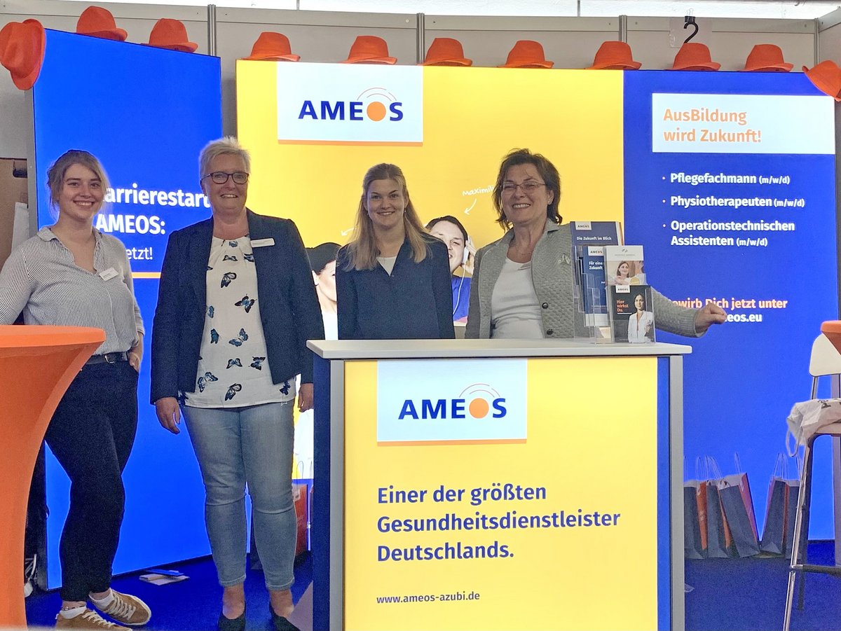 AMEOS präsentiert sich auf der Ausbildung49 | AMEOS Klinikum für ...