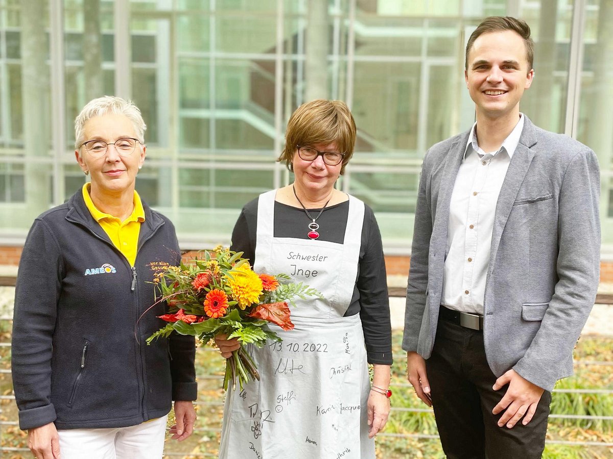 Abschied nach 46 Jahren im Klinikum | AMEOS Poliklinikum Bernburg